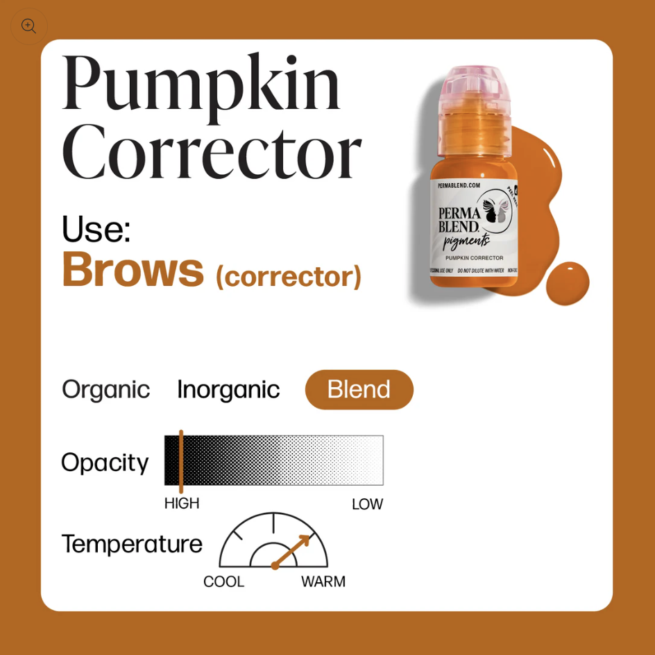 Perma Blend - Pumpkin Brow Corrector - Cecilia Cole Academy | Lash ...